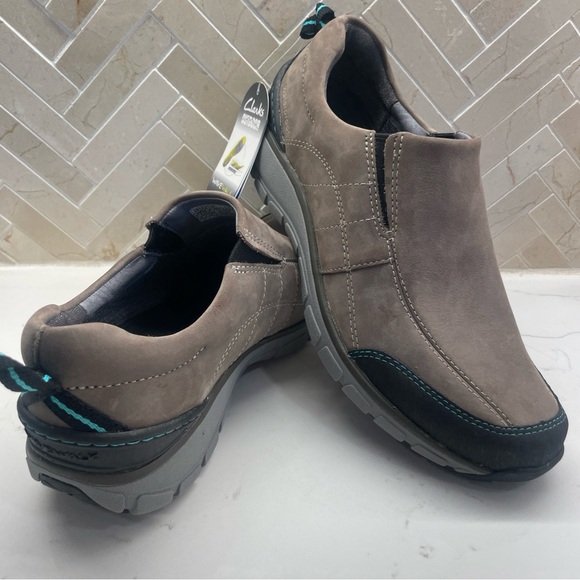 Clarks | Shoes | Clarks Wave Brook Waterproof Shoes Womens 95w Brown ...